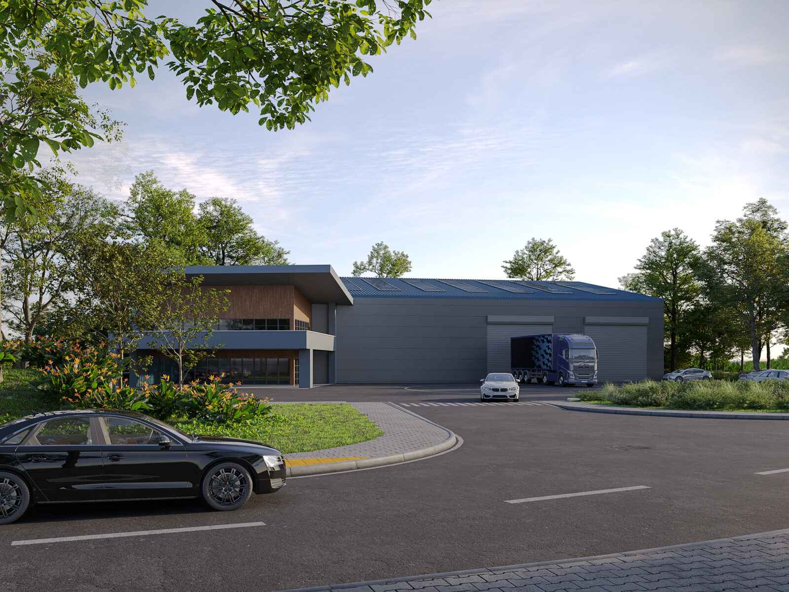 Leeming Bar industrial estate warehouse potential tenant interior designs